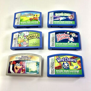 Leapfrog | Toys | 6 Leap Frog Leapster Learning Games Assorted Titles ...